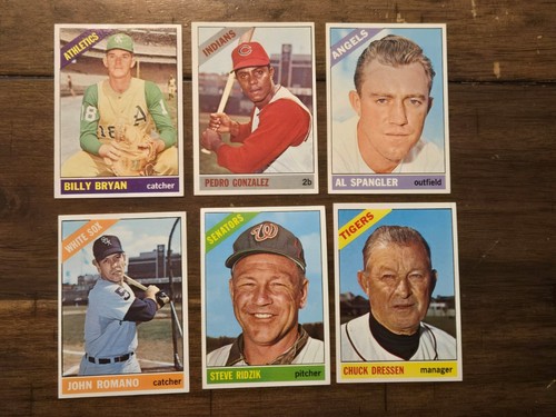 1966 Topps Baseball Lot of 6 EX-NM | eBay