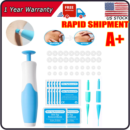 Auto Micro Skin Tag Remover Device Kit Safe Painless Removal 2-8 mm ...
