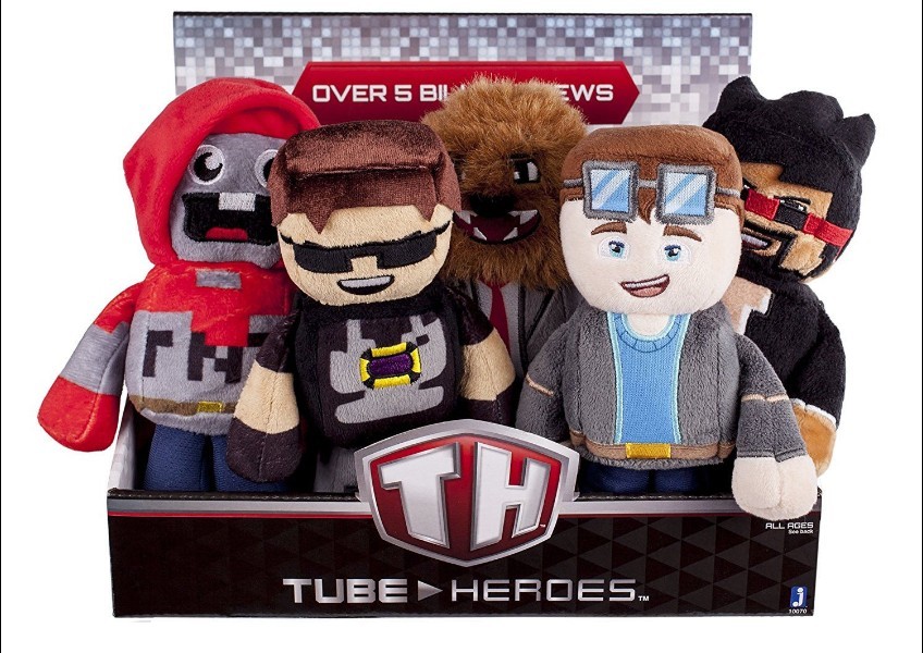 Tube Heroes Sky Plush Character Jazwares New w/Tags Minecraft (PD21) | eBay
