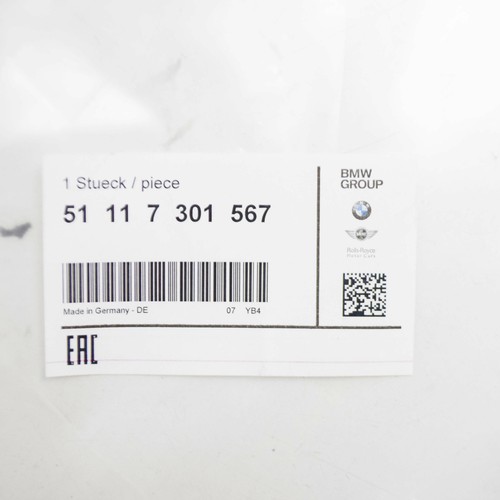 BMW 2 F45 FRONT BUMPER CENTER OPEN GRILLE 51117301567 7301567 2015 NO🇺🇸 ...