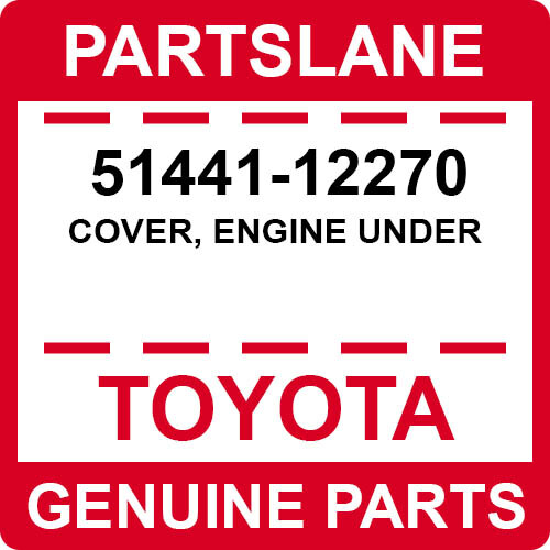 Toyota OEM Splash Shields-lower Shield 5144112270 for sale online | eBay