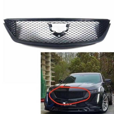 1 Set Front Grille Grill For 2020-2024 Cadillac CT5 Car Body Kit Black ...