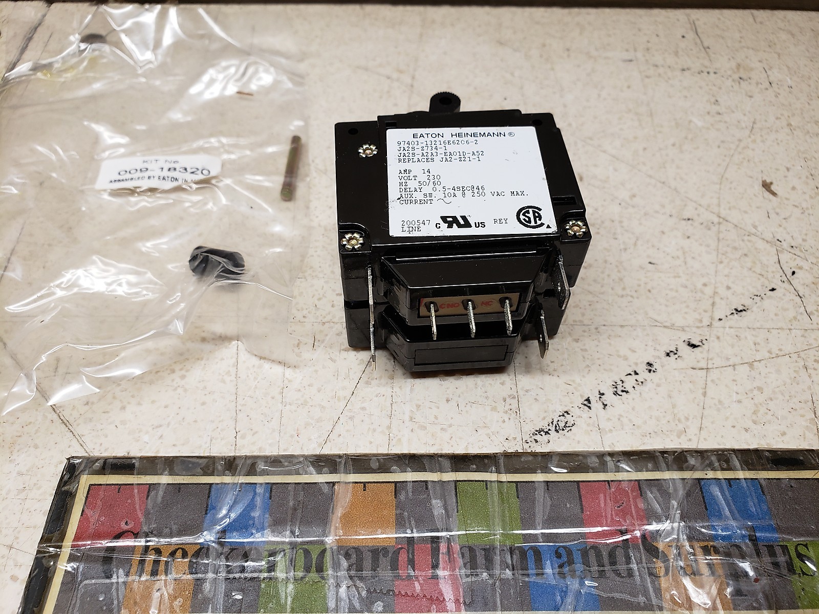 NOS Eaton Circuit Breaker Ja2s-Z734-1 5925004825769 13216E6206-2 | eBay