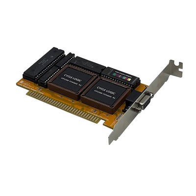 ISA CGA Graphics Vintage Card 16Kb 6845 Color Graphic Adapter For IBM ...