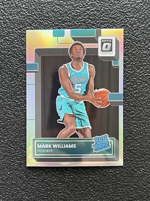 2022-23 Optic MARK WILLIAMS Silver Holo Rated Rookie RC #245 SP ...