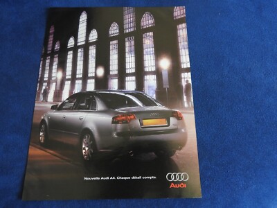 publicité AUDI A4 | eBay