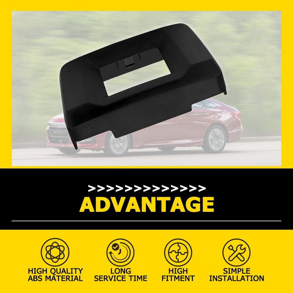 Distance Sensor Milliwave Radar Cover Cap + 3 Clip For Honda Accord ...