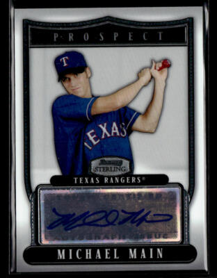 2007 Bowman Sterling Prospects #MIM Michael Main AUTO | eBay