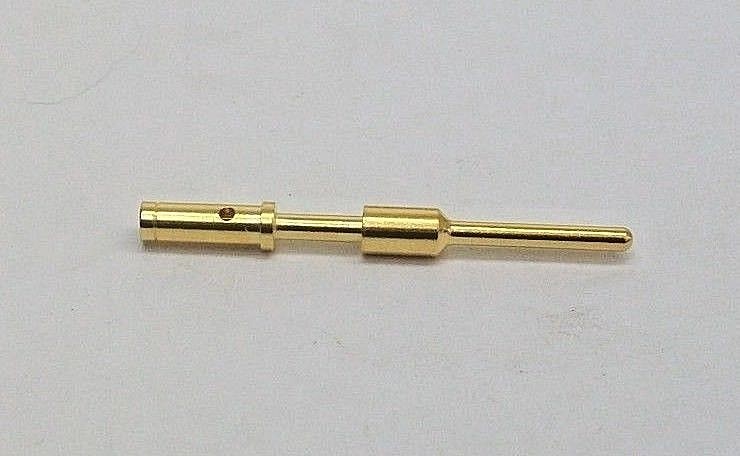 50 NEW ITT CANNON CONTACT PIN 18-20 AWG SIZE 16 GOLD PLATED CRIMP ...