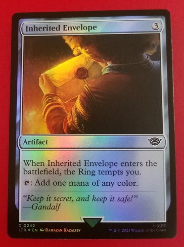 1x Inherited Envelope (0242) | FOIL | LTR: Tales of Middle-Earth | MTG ...