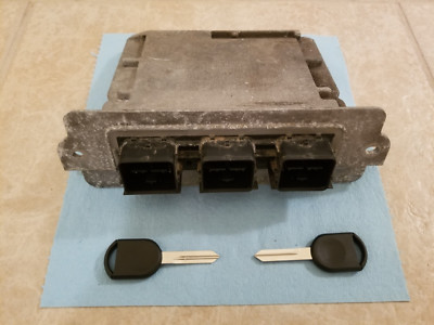 PROGRAMMED/UPDATED 2006 2.3L Ford Escape Computer With Keys PCM 6L8A ...