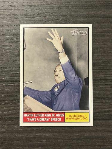 2009 Topps American Heritage #123 Martin Luther King Jr. "I Have a ...