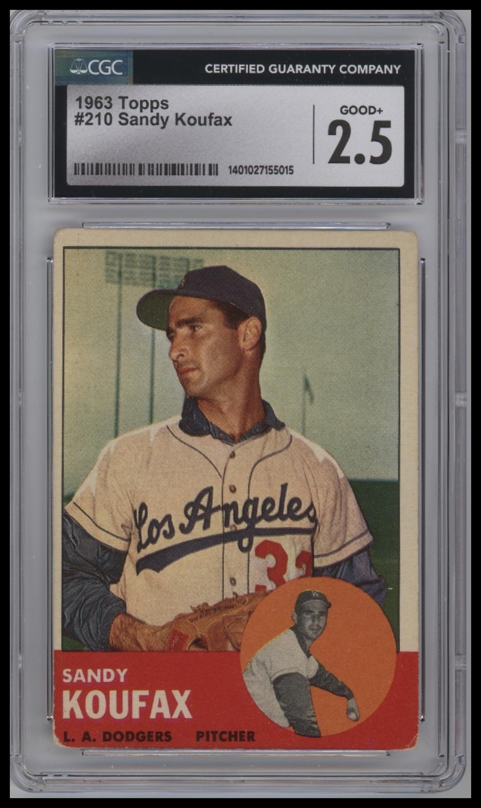 1963 Topps - #210 Sandy Koufax for sale online | eBay