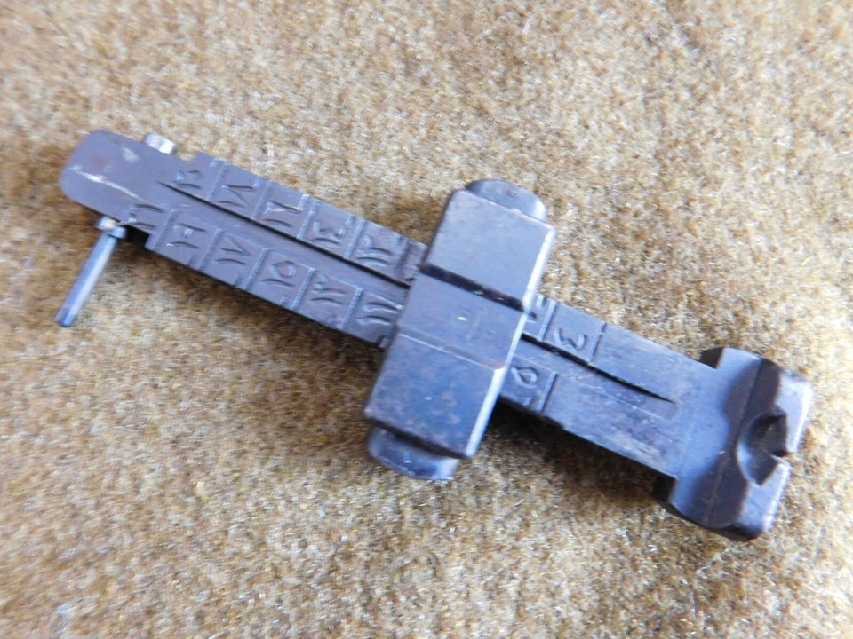 CZECH VZ. 98/22 MAUSER RIFLE PARTS LOT - TRIGGER, FRONT SIGHT & REAR ...
