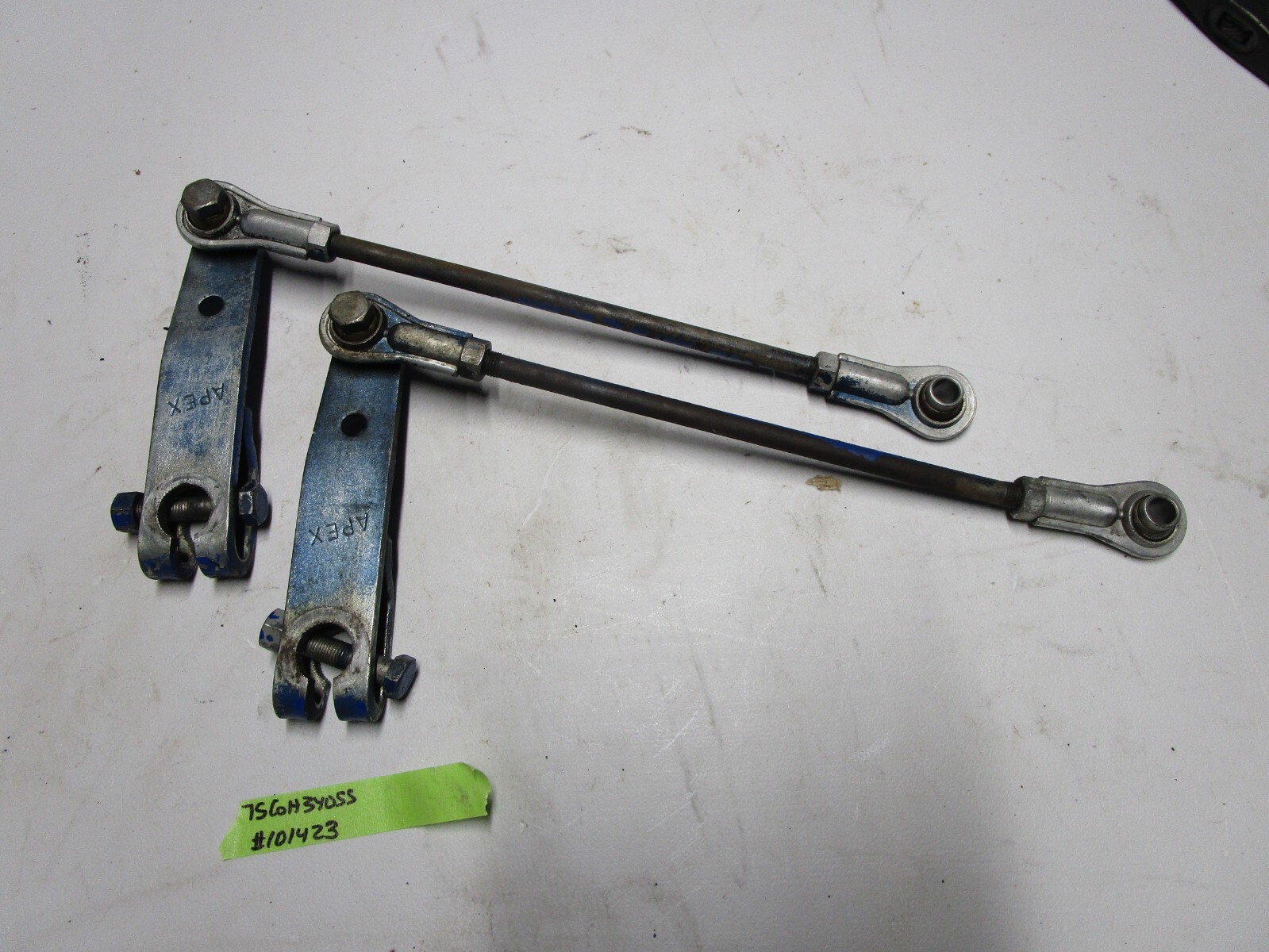 Vintage 75 Polaris Colt 340 SS Snowmobile Steering Rods & Spindle Arms ...