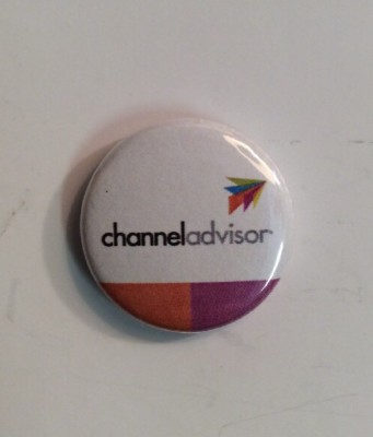 White Channel Advisor Pin Button eBay Open 2017 Las Vegas Conference ...
