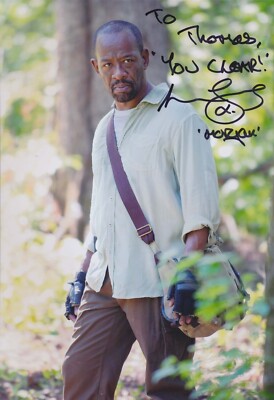 Lennie James TWD " Morgan " original signiertes Foto 20 x 30 cm | eBay.de