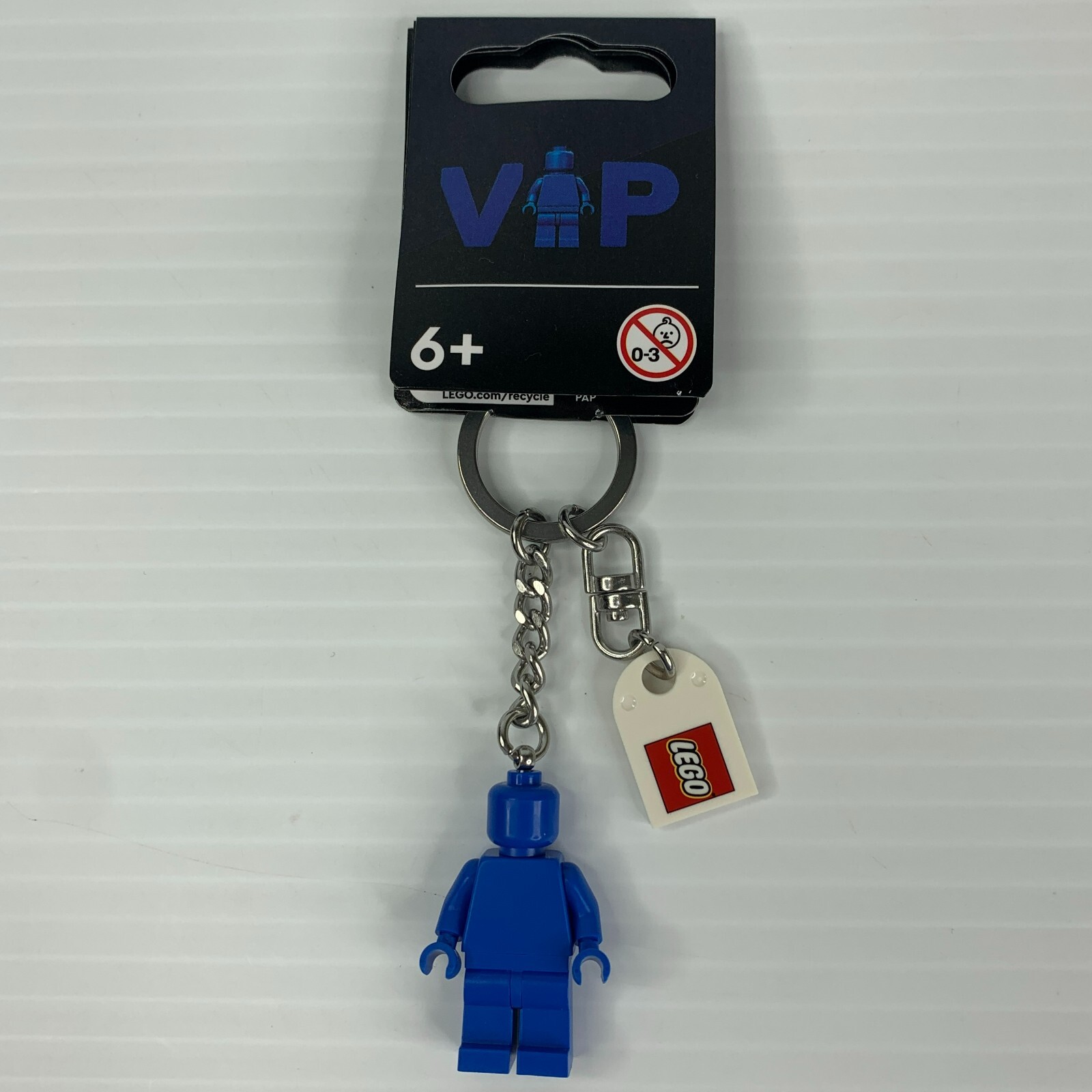 LEGO Blue Minifigure Keychain 854090 VIP Exclusive New NWT's | eBay