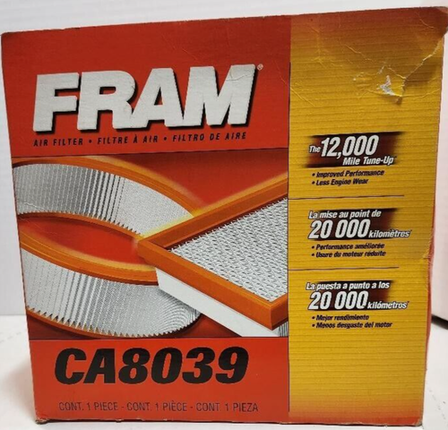 FRAM Extra Guard CA8039 Replacement Engine Air Filter NOS | eBay