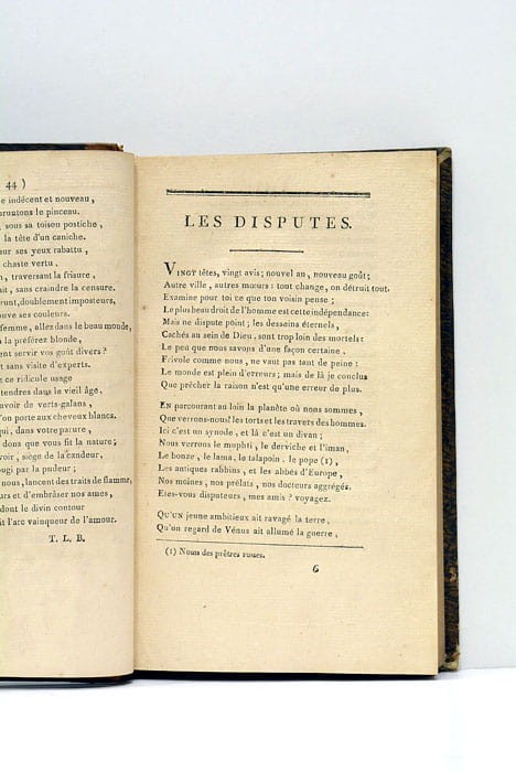Satiriques du XVIIIme siècle Tome VI Paris 1801 | eBay