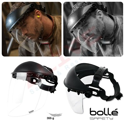 Bolle Face Shield SPHERE Safety Face Visor Face Cover Eye & Face ...