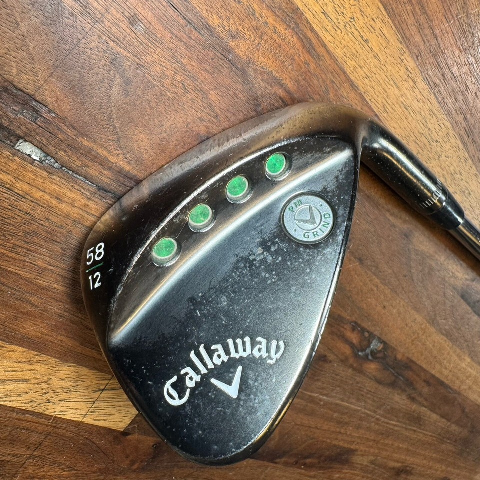 Callaway PM Grind 58* (12* Bounce) Lob Wedge RH - KBS HI-REV 2.0 115 ...