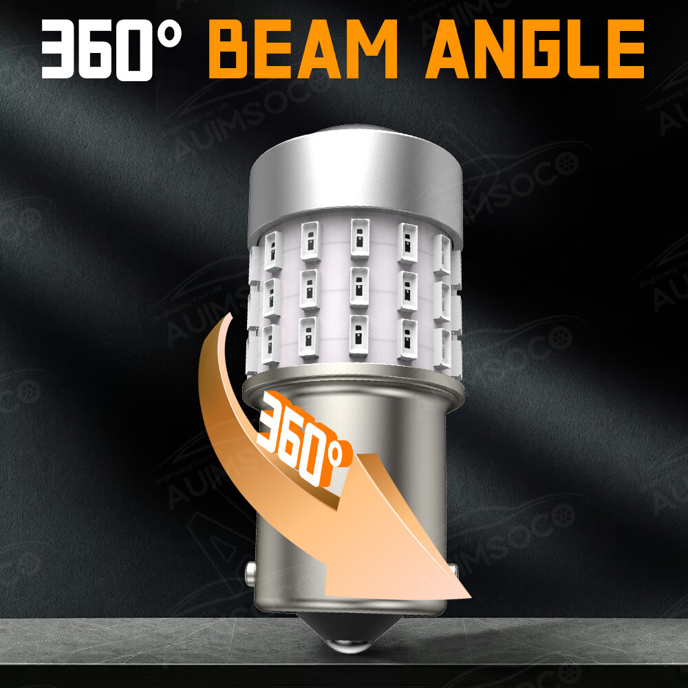 2X 1156 Red Backup Reverse Light Bulbs For Chevy C10 C30 K10 K20 1975 ...