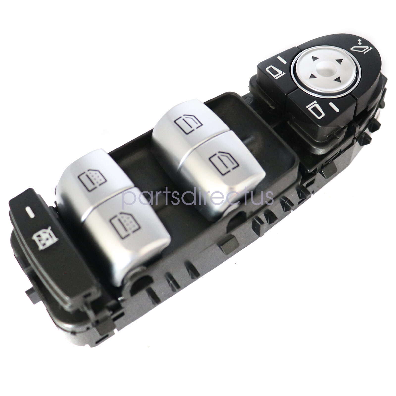 Black Driver Door Power Window Switch For Mercedes Benz C300 GLC300 ...