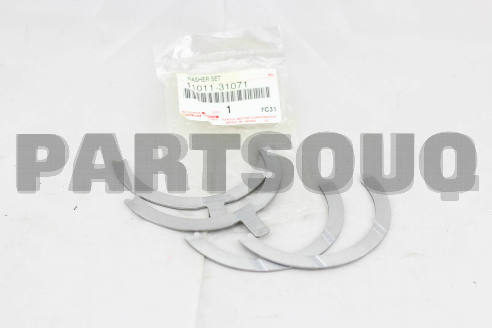 1101131071 Genuine Toyota WASHER SET, CRANKSHAFT THRUST 11011-31071 | eBay