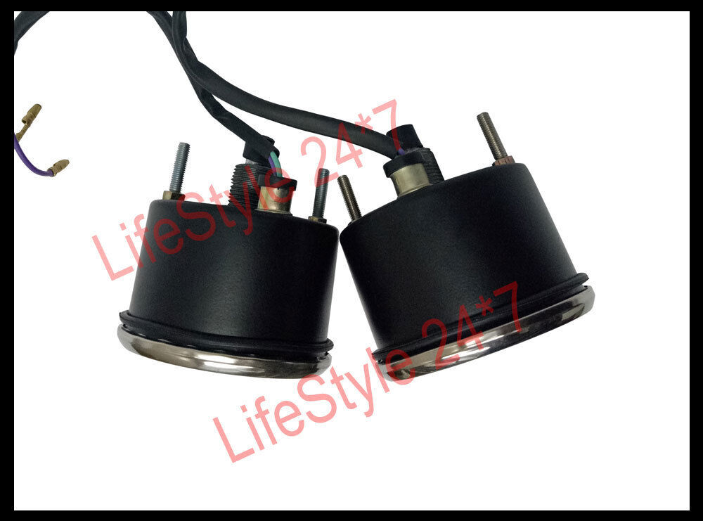 Smith Replica Speedo 0-160 KMPH + Tacho RPM Meter Pair For BSA, Vincent ...