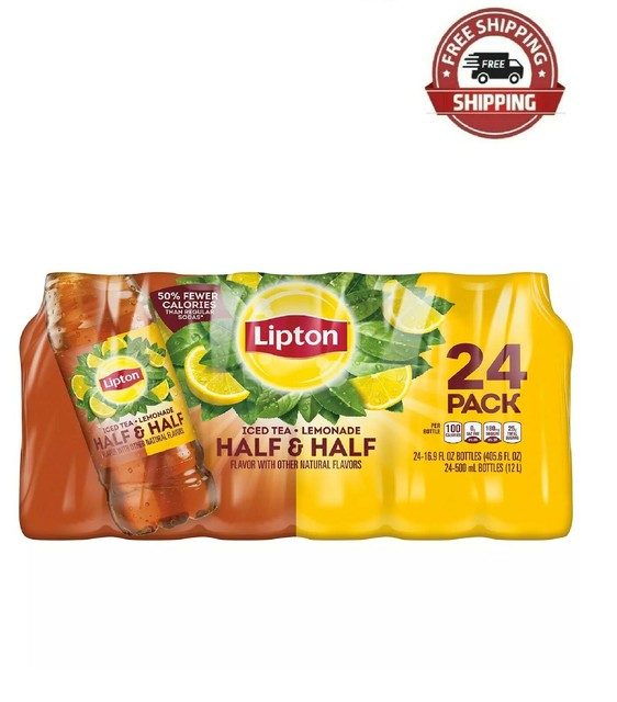 Lipton Half & Half Iced Tea & Lemonade (16.9 oz. 24 pk.) for sale ...