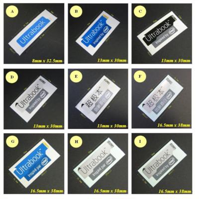 Laptop PC Notebook Ultrabook Sticker - ultrabook sticker black blue ...