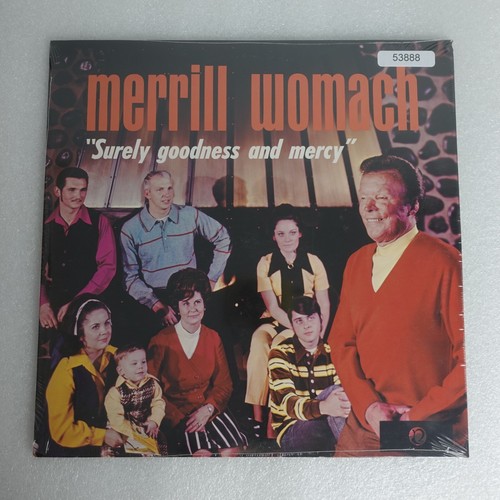 NEW Merrill Womach Surely Goodness And Mercy w/ Shrink LP Vinyl Record ...