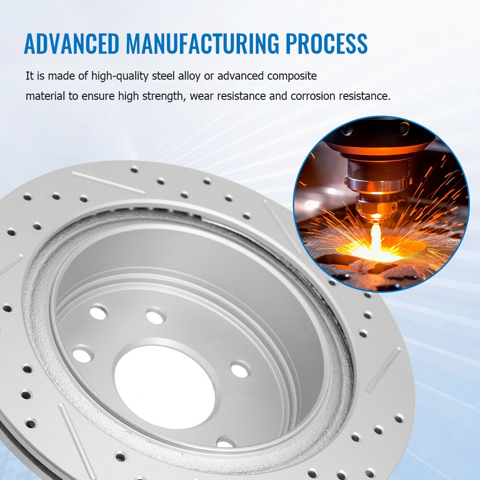 Front & Rear Brake Rotors + Ceramic Pads For Lexus CT200h Toyota Prius ...