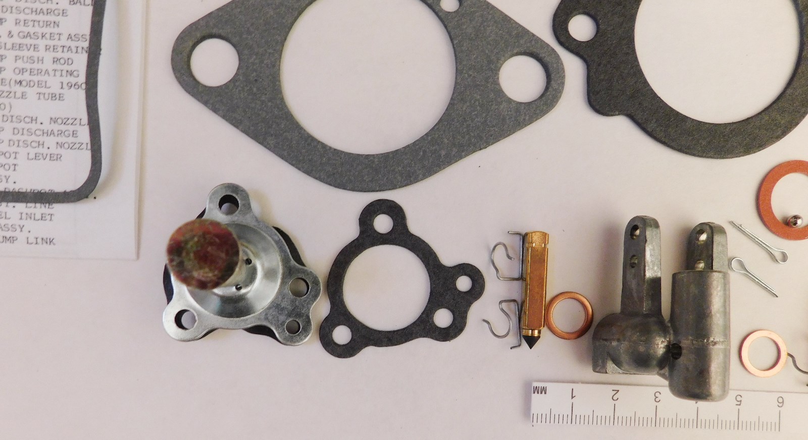 Holley Model 1904 International Carburetor Repair Kit H-1 1B Ford Merc ...