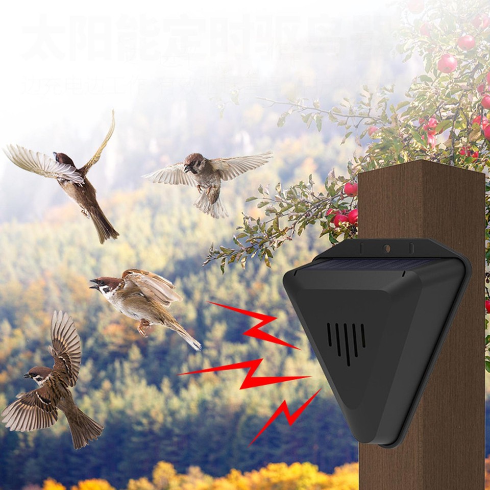 Animal Repellents Outdoor Waterproof Hang Bird Repeller Solar Powered ...