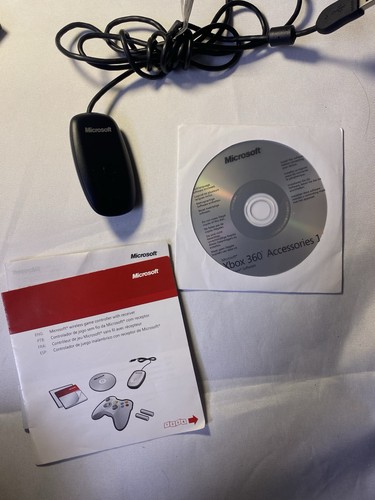 Official Microsoft Xbox 360 Wireless Controller USB Receiver Adapter PC ...