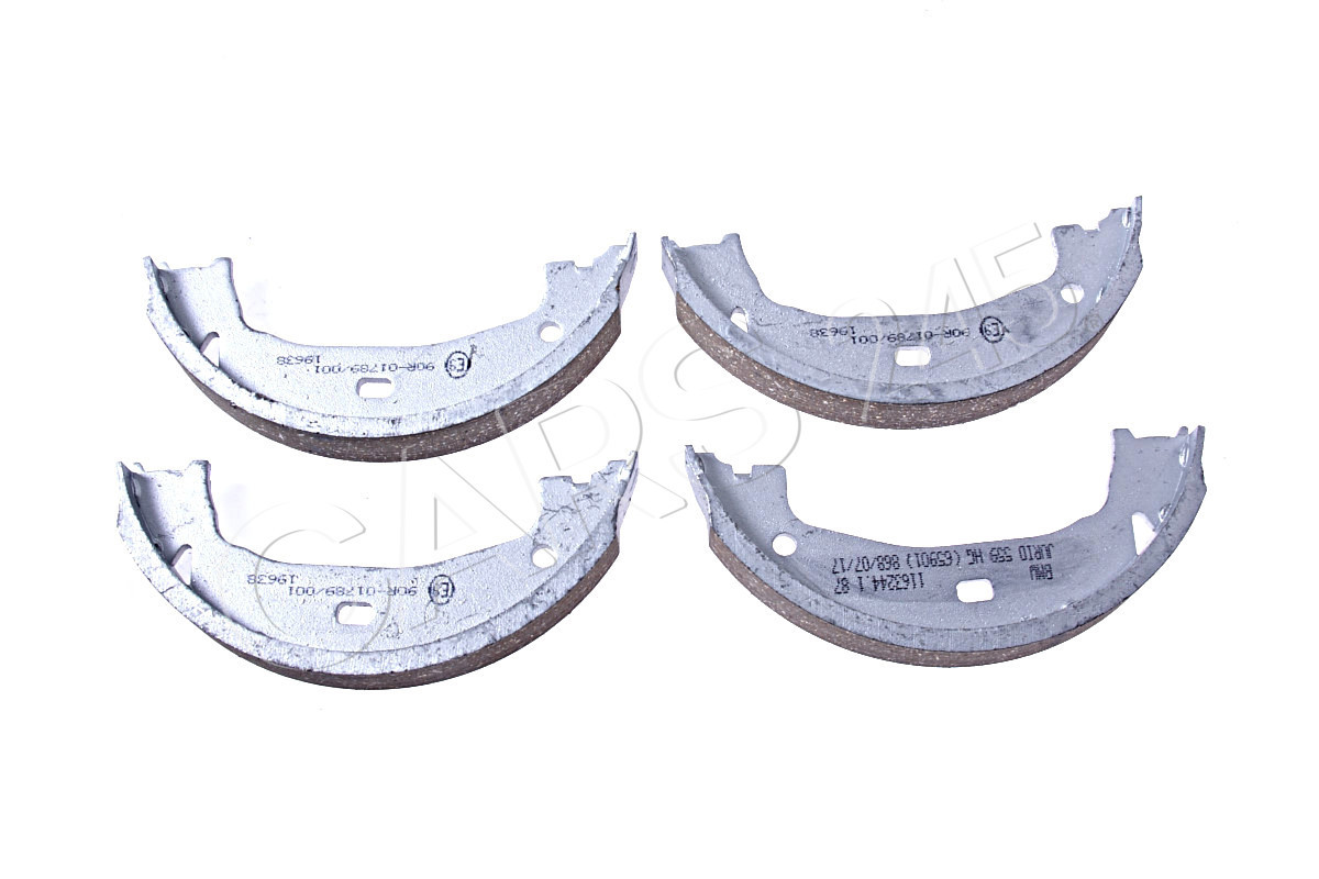 Genuine BMW E46 E81 E82 Parking Brake Shoe 4 pcs Repair Kit OEM ...