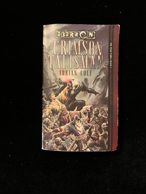 EBERRON The Crimson Talisman 1st by Adrian Cole The War Torn Book 1 DnD ...