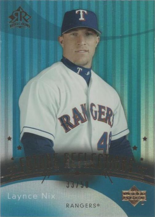 2005 Upper Deck Reflections - Future Reflections Laynce Nix #121 ...