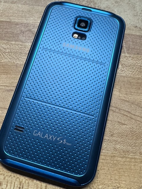 Samsung Galaxy S5 SM-G900P - 16GB - Electric Blue (Sprint) Smartphone ...