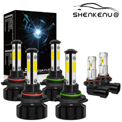 For Chevy Silverado 1500 2500 HD 2003-2005 2006 LED Headlights+Fog ...