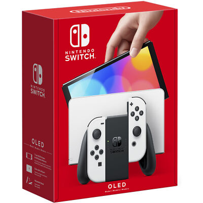 Nintendo Switch OLED Model (White Joy-Con, White Dock) | eBay