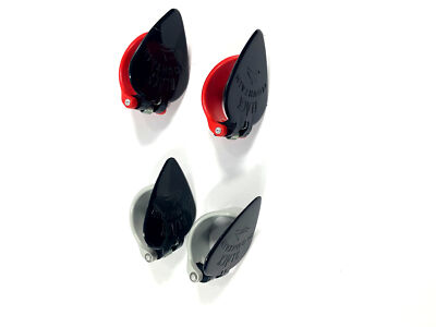 Black Mountain Thumb Picks Variety 2 Medium 2 Heavy Spring Fit Thumb ...