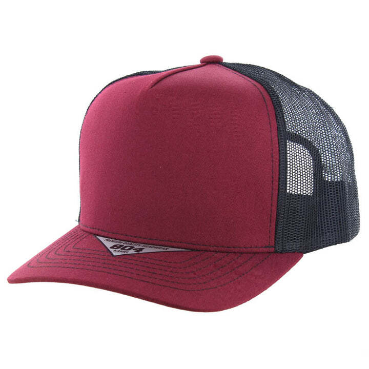 Kamel 804 5 Panel Mesh High crown slight curve trucker For Unisex ...