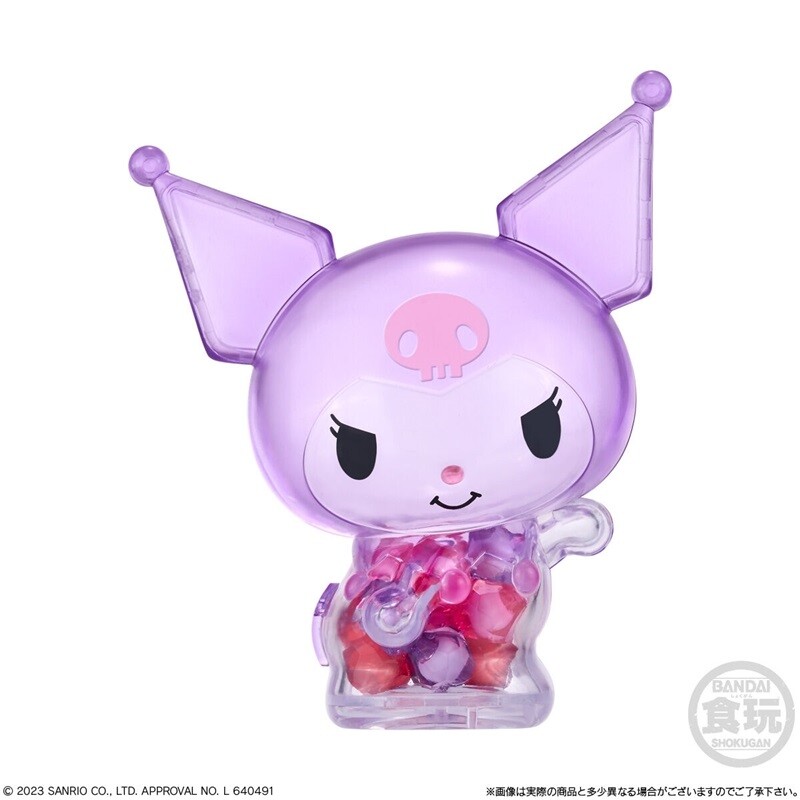 Sanrio Characters Crystal Cot Mini Figure My Melody Kuromi Cinnamoroll ...