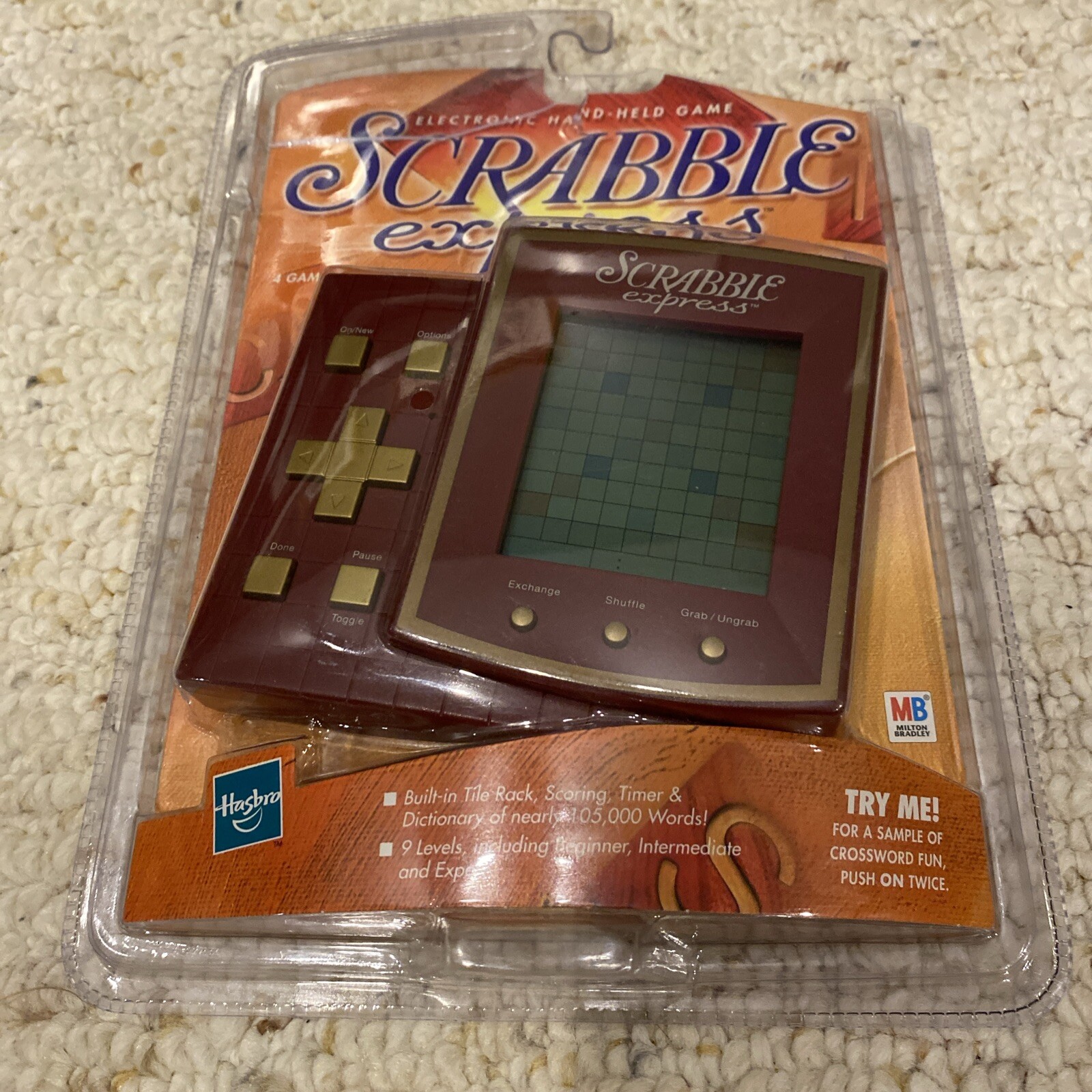 Vintage New In Open Box Hasbro Milton Bradley Scrabble Express 1999 ...