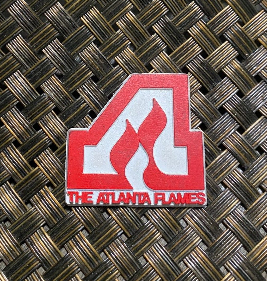 Atlanta Flames Logo Atlanta Flames T Shirt | Historic Hockey | Royal