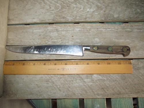 Vintage Four Star Sabatier France Inox Knife Elephant Logo Blade 11 3/4 ...