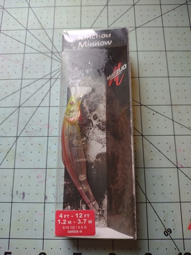 Matzuo America Kinchou Minnow Nip 4" 5/16 Oz 4-12 Feet Deep Glass Cosmo ...